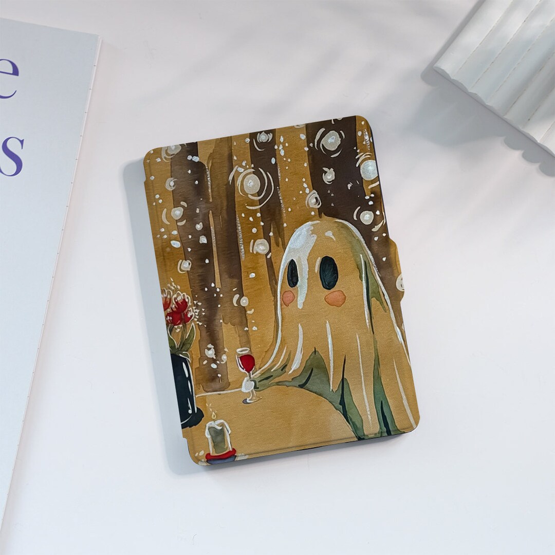 Ghost Romantic Dinner Kindle Paperwhite Case for Paperwhite 1/2/3/4 ...