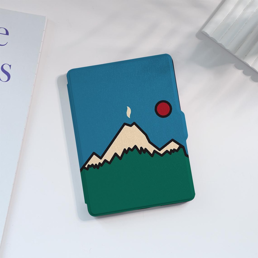 Mountain Cartoon Case Custom for Paperwhite 1/2/3/4,kindle 2019/2022 ...