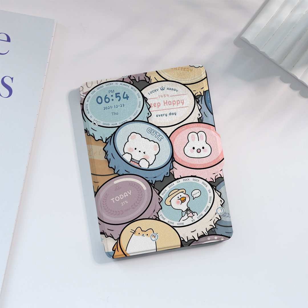 Cute Cartoon Duck Kindle Case Custom for Paperwhite 1/2/3/4, Kindle ...