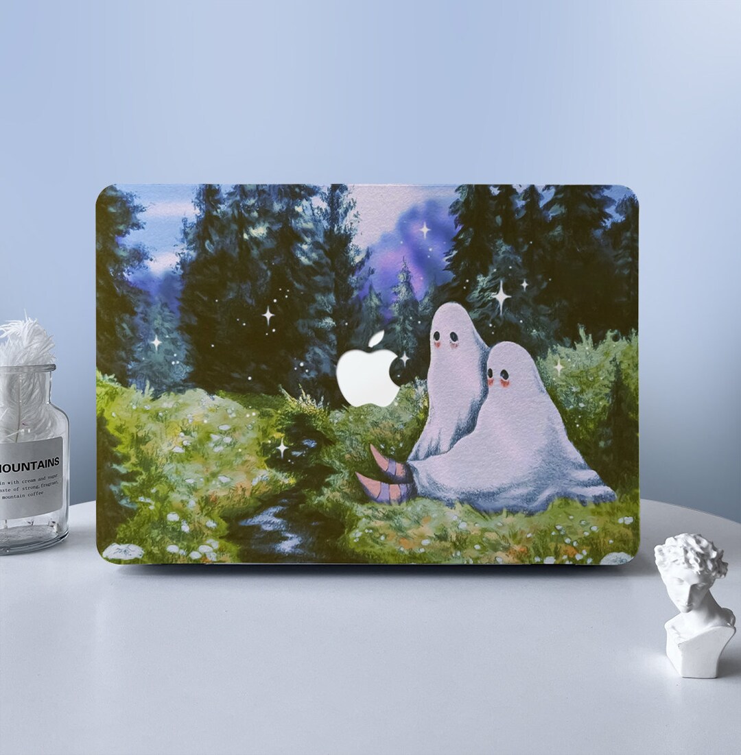 Cartoon Forest Ghost MacBook Case MacBook Air Pro Case Protective Case ...