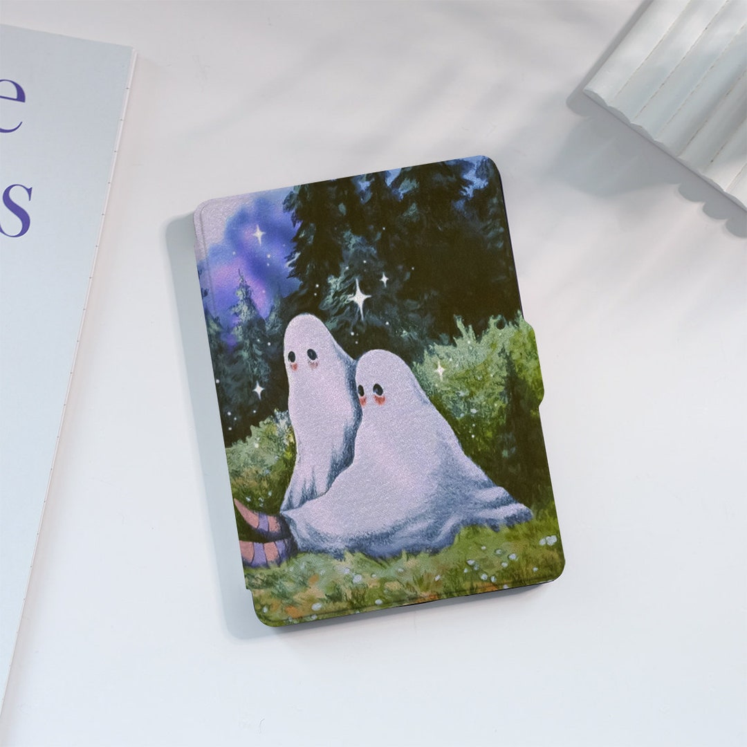 Cartoon Forest Ghost Kindle Paperwhite Case for Paperwhite 1/2/3/4 ...