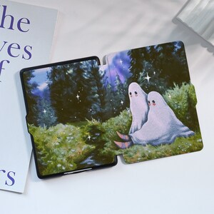 Cartoon Forest Ghost Kindle Paperwhite Case for Paperwhite 1/2/3/4 ...
