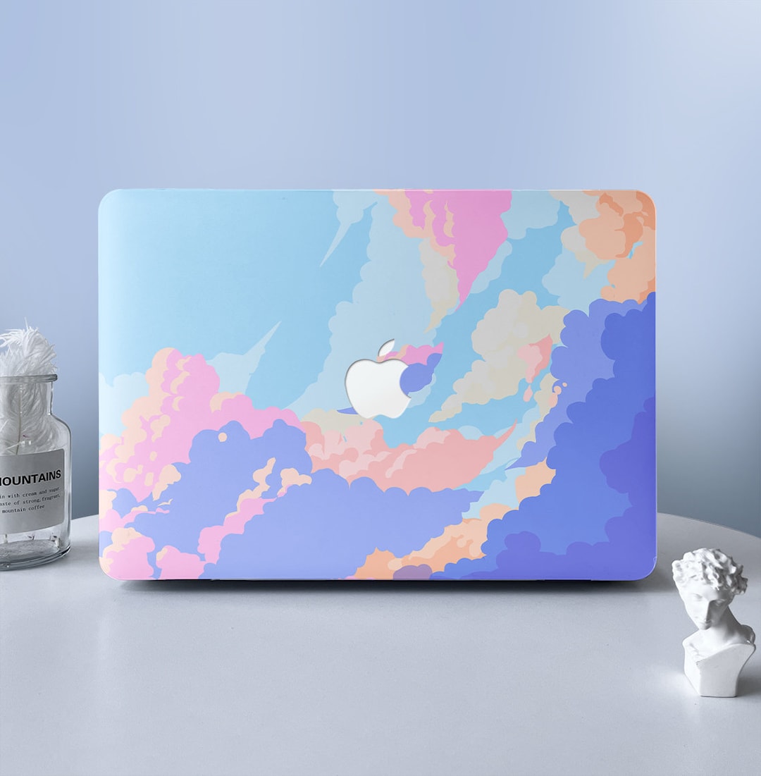 Colorful Cloud Sky Anime MacBook Protective Hard Case Laptop Shell Case ...