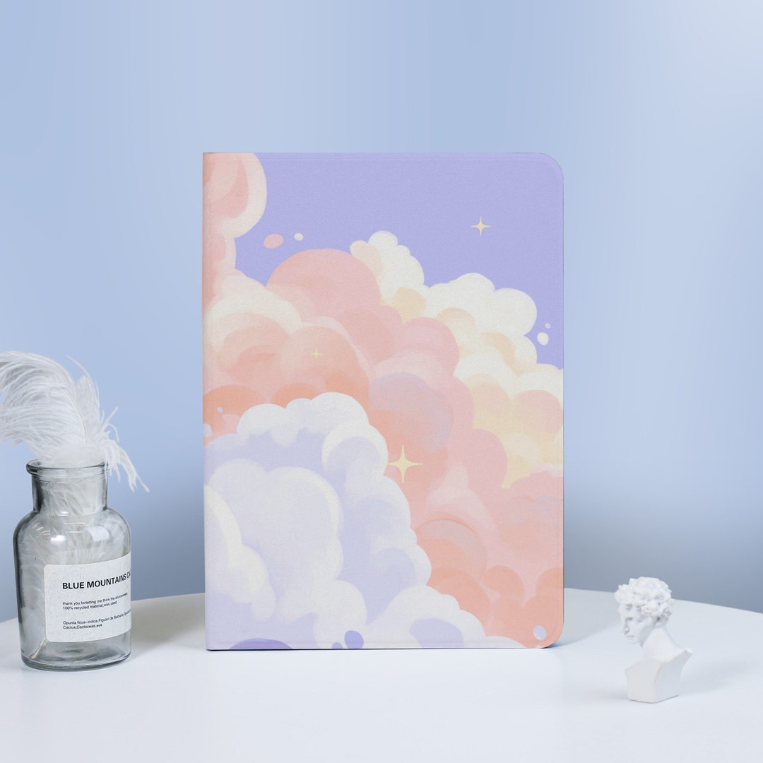 Purple Cloudy Sky Anime iPad Case for 2022/2021 iPad Pro 12.9'' 11 ...