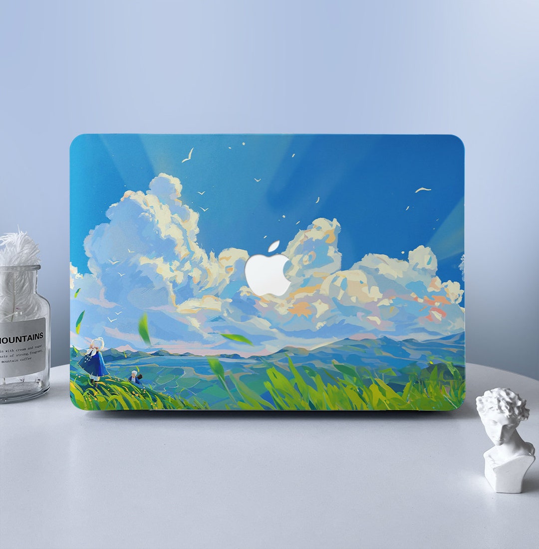 Cloud Meadow Cartoon MacBook Case MacBook Air Case Protective Case for ...