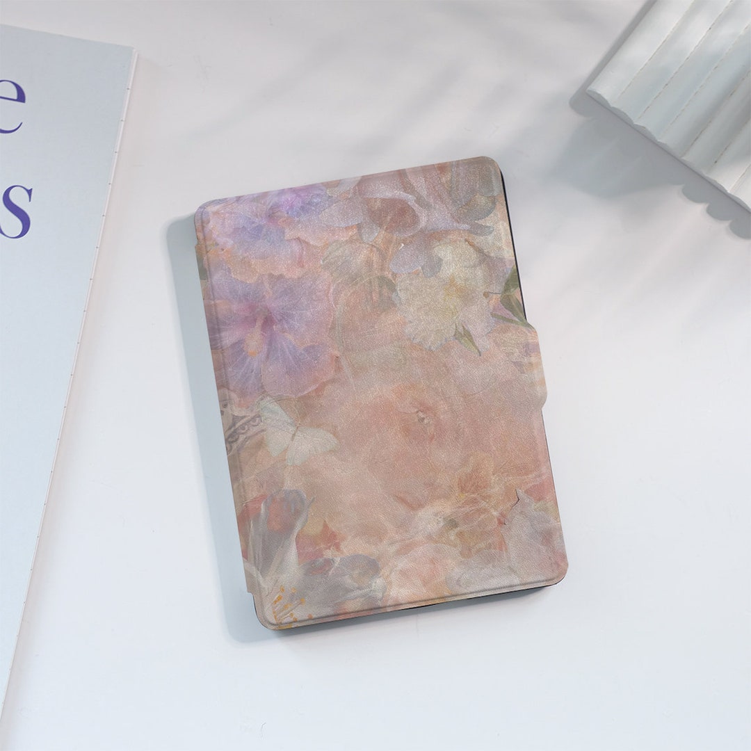 Rose Oil Painting Kindle Case Custom for Paperwhite 1/2/3/4, Kindle ...