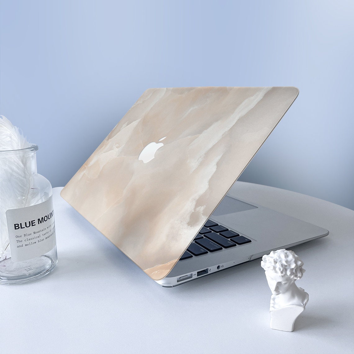 Pink Marble MacBook Case | Marble Texture Laptop Skins sold by Amaranth ...