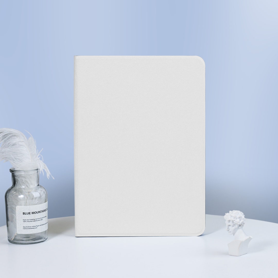 Milk White Solid Color iPad Case for 2022/2021 iPad Pro 12.9'' 11 ...