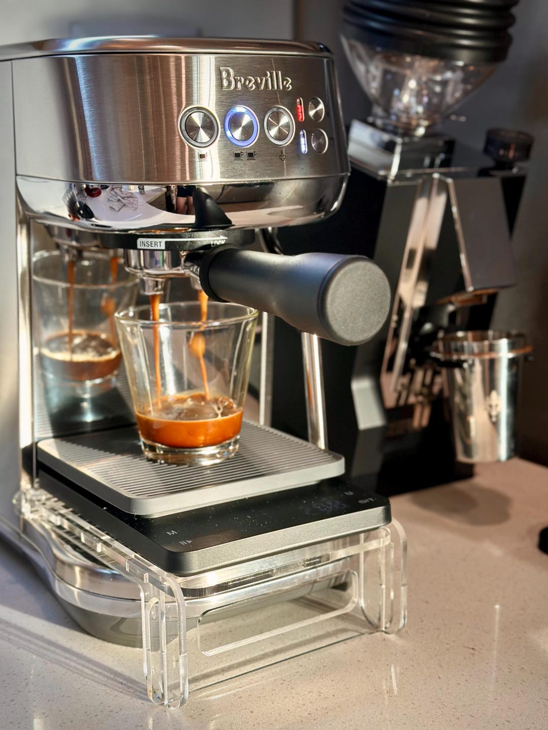 Laser Cut Coffee Scale Support Stand for Bambino Plus Espresso Machine ...