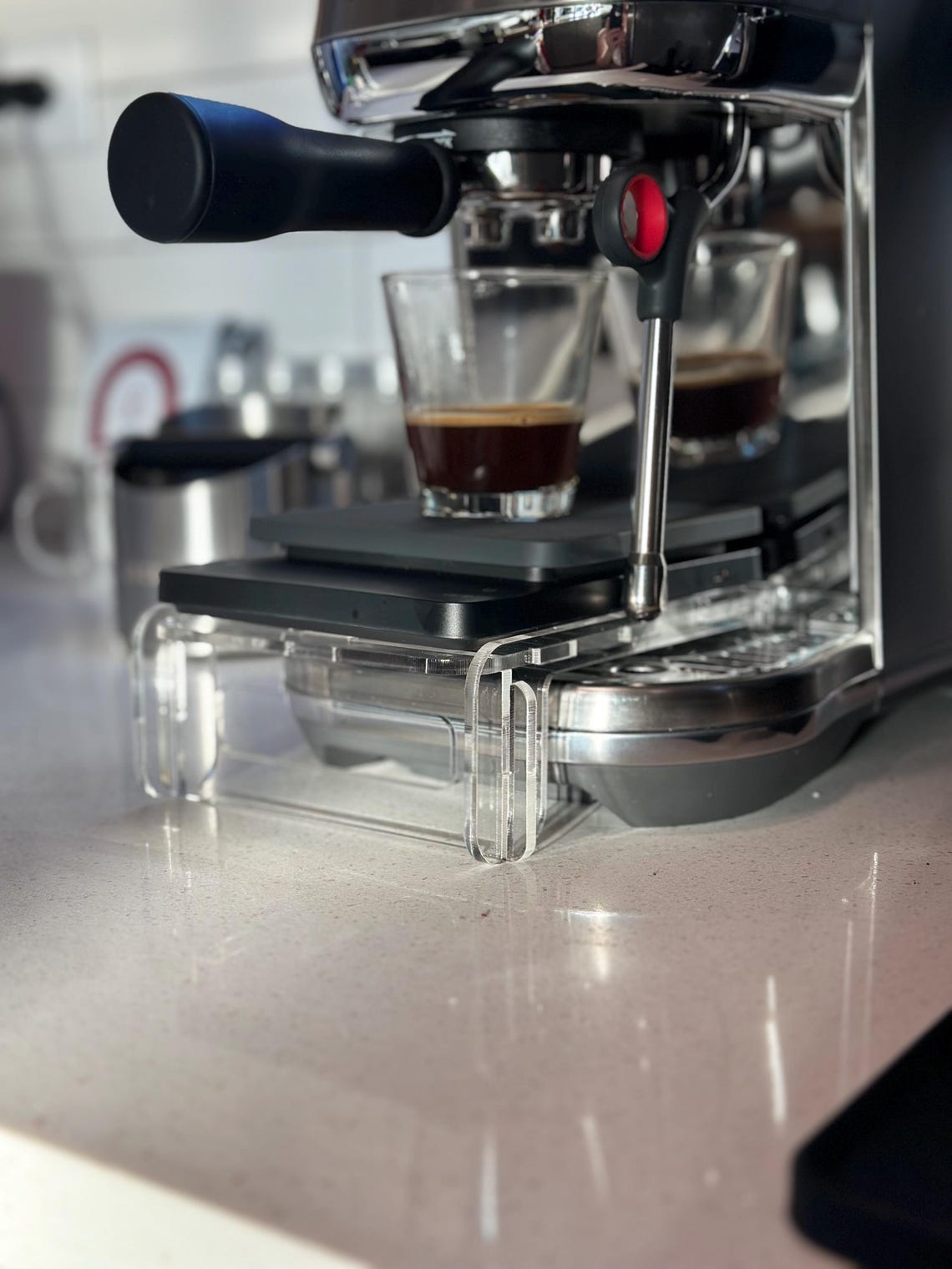 Laser Cut Coffee Scale Support Stand for Bambino Plus Espresso Machine ...