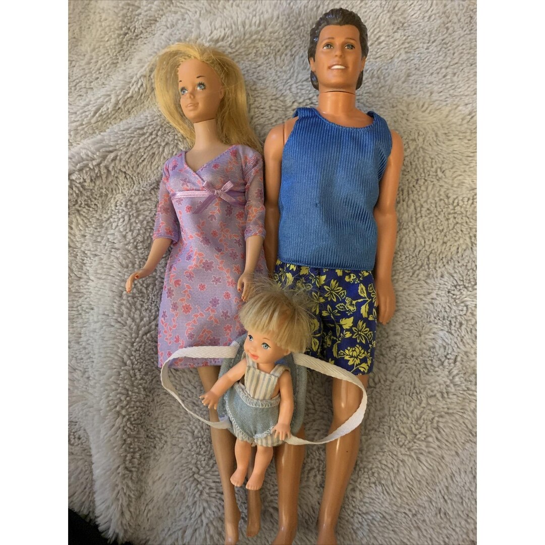 Barbie Mattel Happy Family Mom, Dad & Son - Etsy