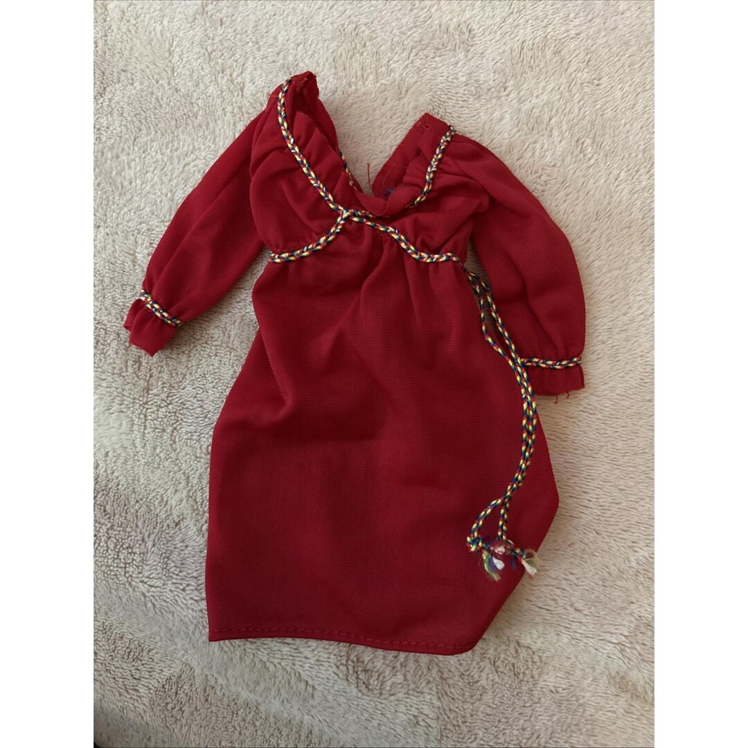 1979 Red Braided Rope Barbie Doll Fashion Collectibles Dress #1425 - Etsy