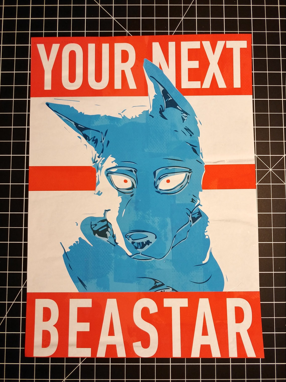 Beastars Legoshi for Beastar Pop Culture Art Print - Etsy