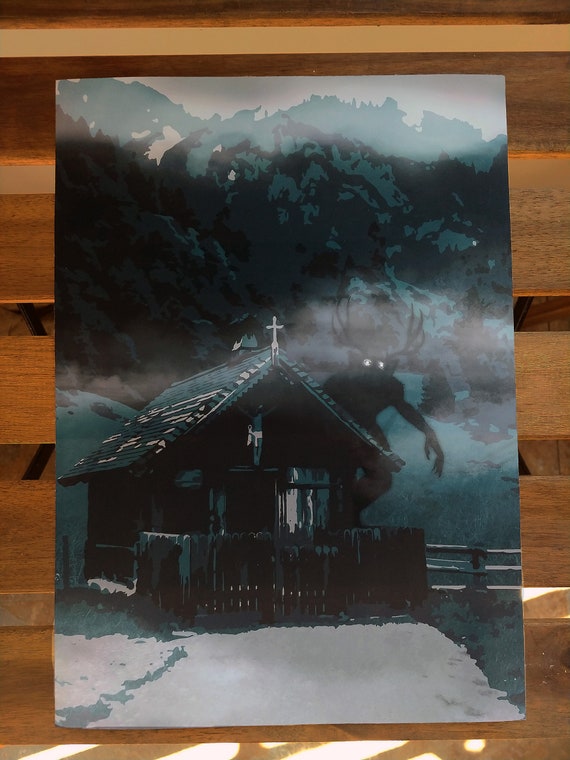 Skinwalker wendigo Welcome Home Pop Culture Art Print - Etsy