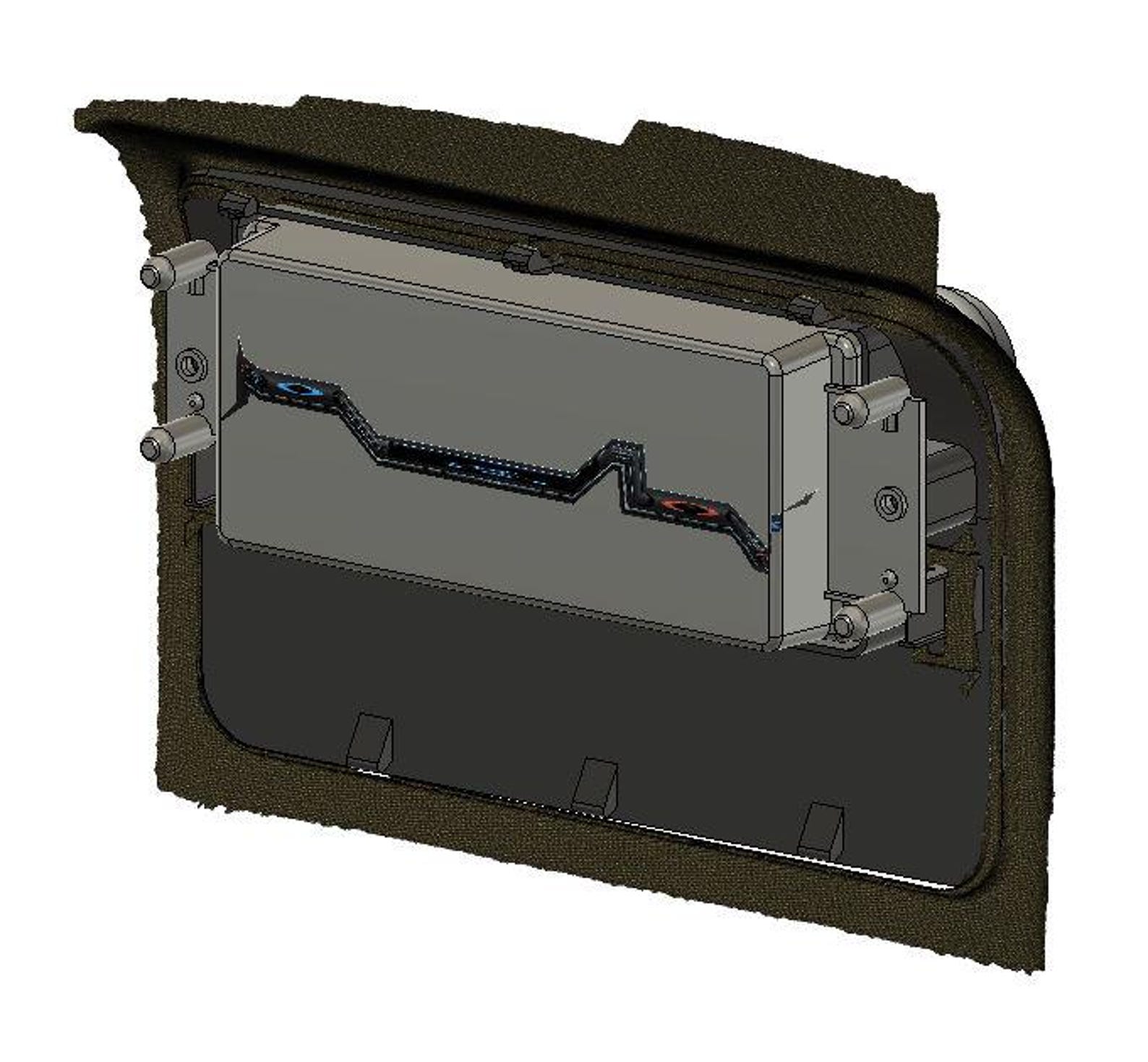 03-07 Chevrolet Silverado / GMC Sierra (NBS) Center Console Insert ...