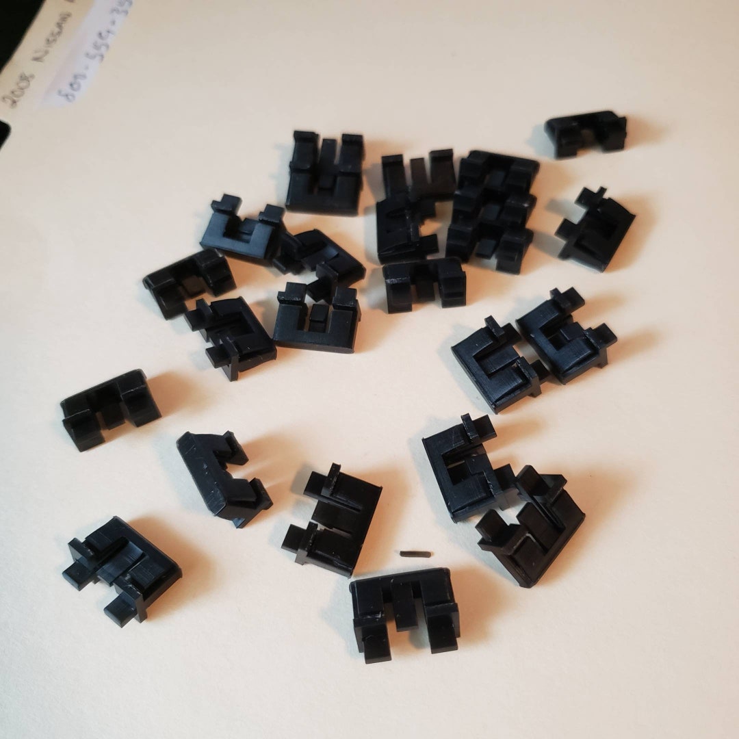 2016 and Newer Cadillac CTS/CTS-V Drip/trim Rail Mounting Clips (24 Pcs ...