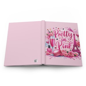 Personalized Pink Dreamer's Journal, Hardcover Diary Gift, Matte ...