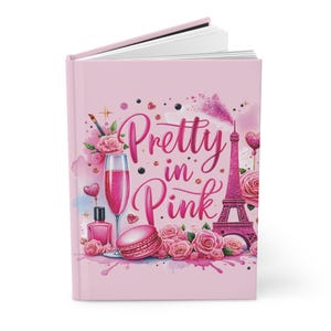 Personalized Pink Dreamer's Journal, Hardcover Diary Gift, Matte ...