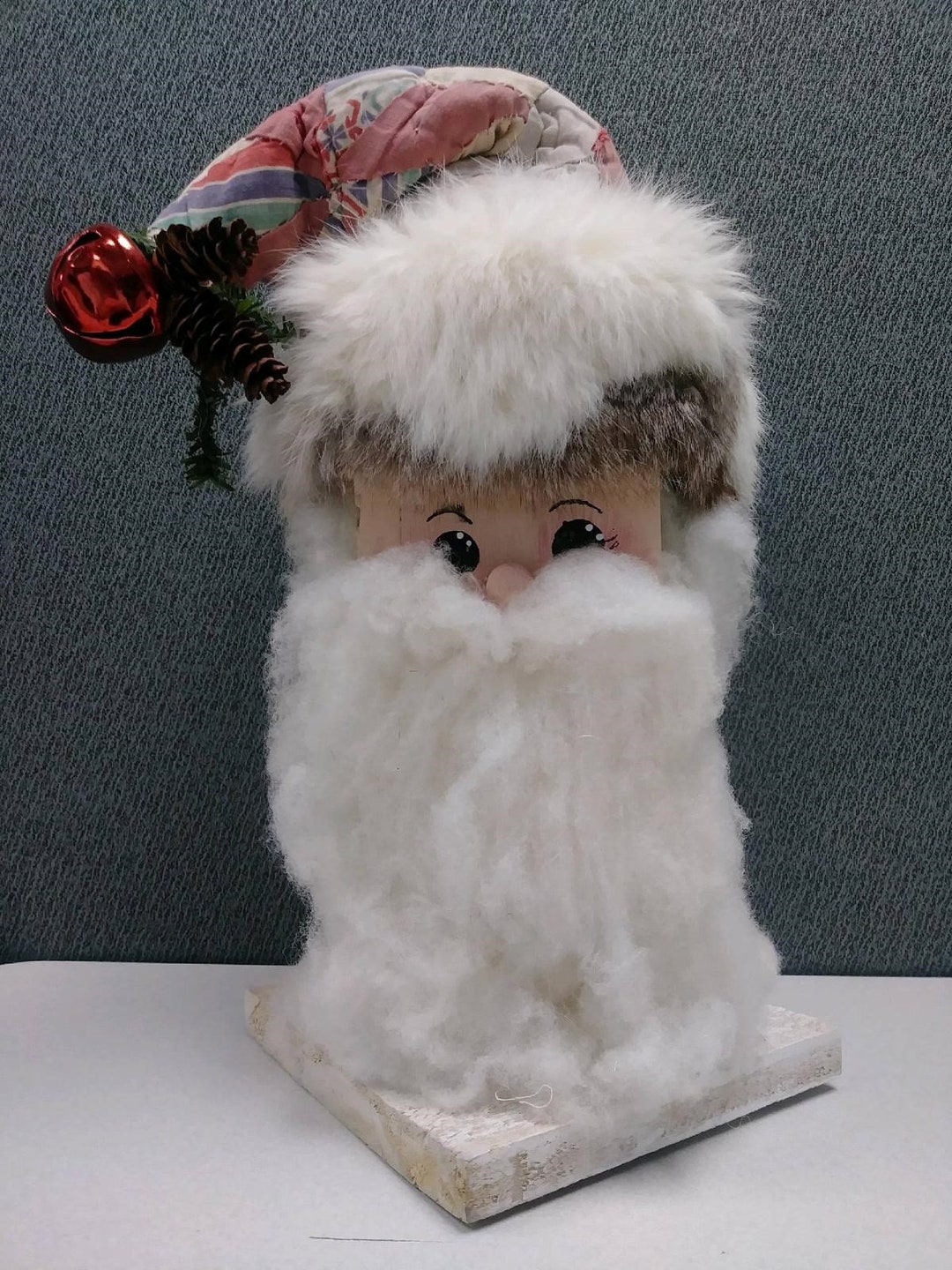 Fence Post Santa - Etsy