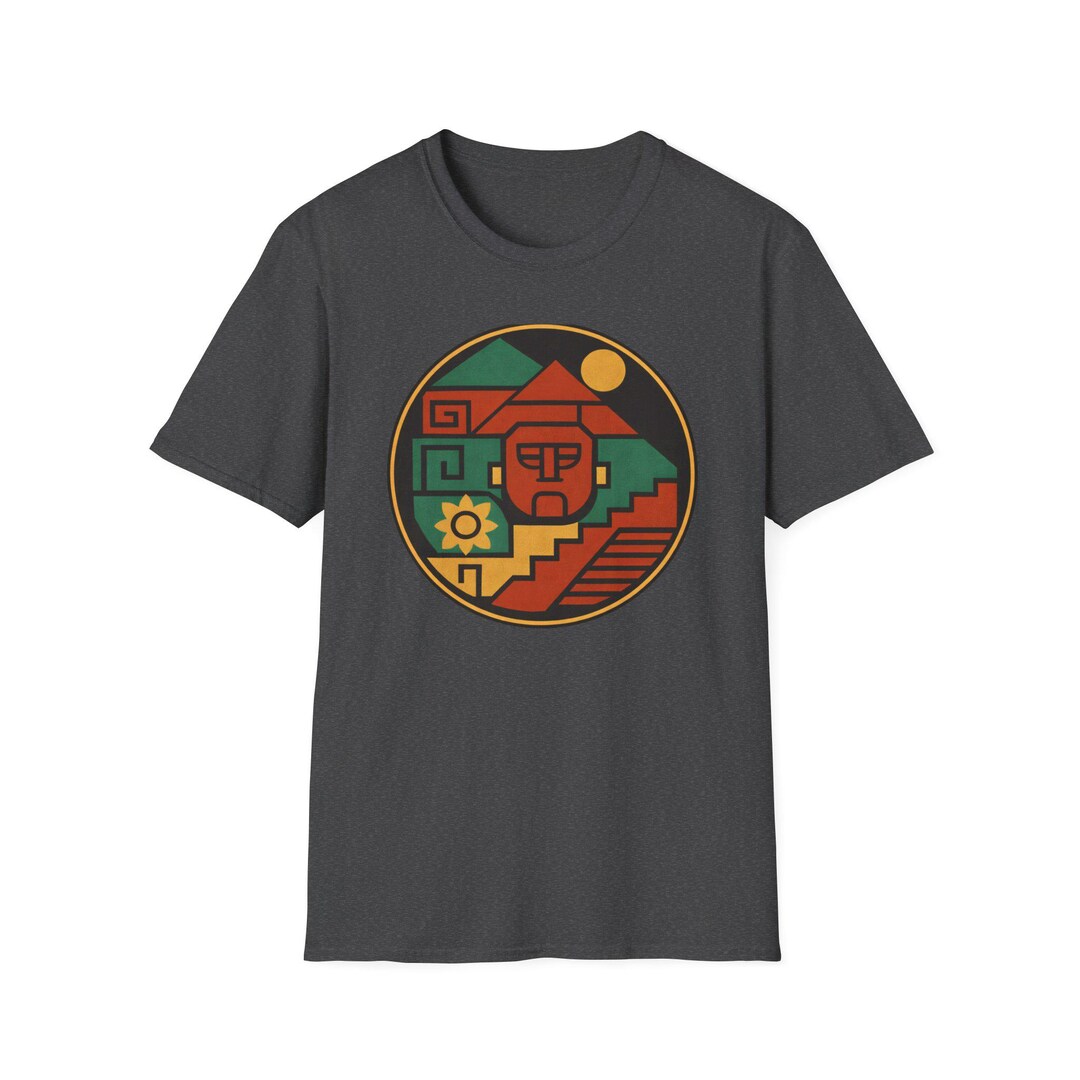 Bold Aztec Graphic T-shirt - Etsy