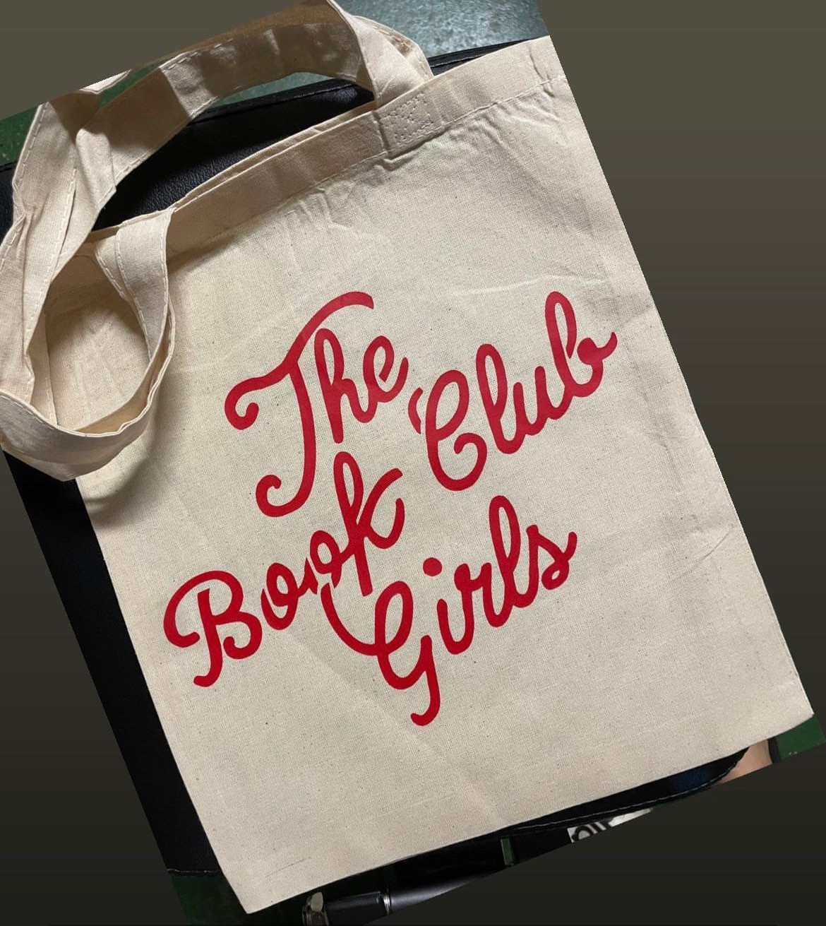 The Book Club Girls Tote Bag Book Club Gift Book Tote - Etsy