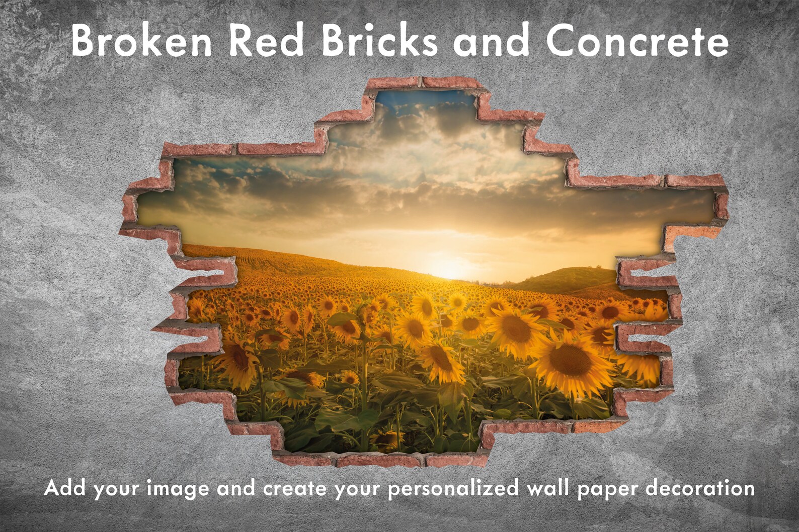2 HQ Cracked and Broken Wall Overlays. Red Brick Wall Overlay. - Etsy