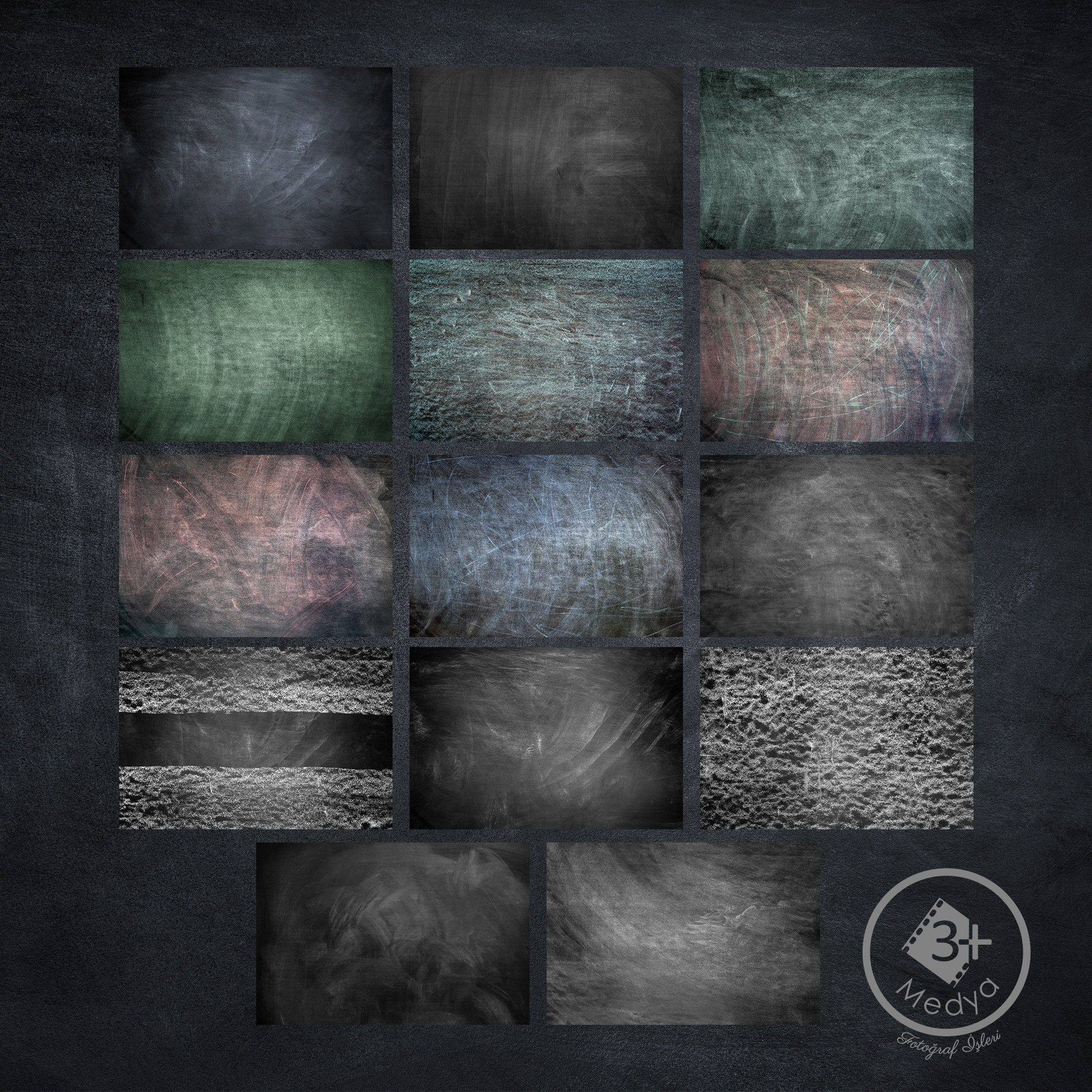 Chalkboard Background and Textures. Chalkboard Digital Paper. Dirty ...