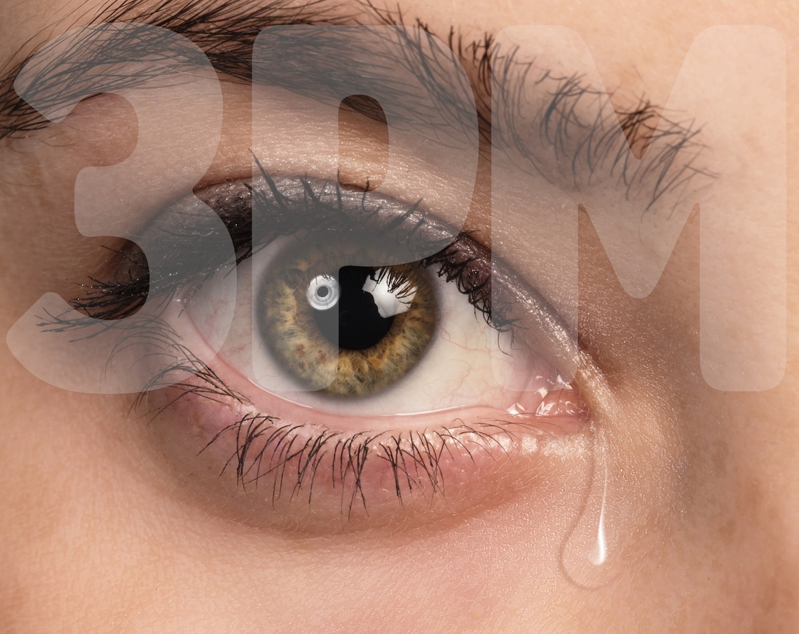 6 HQ Different Transparent Tear Drops Overlay. Tears Overlay, in ...