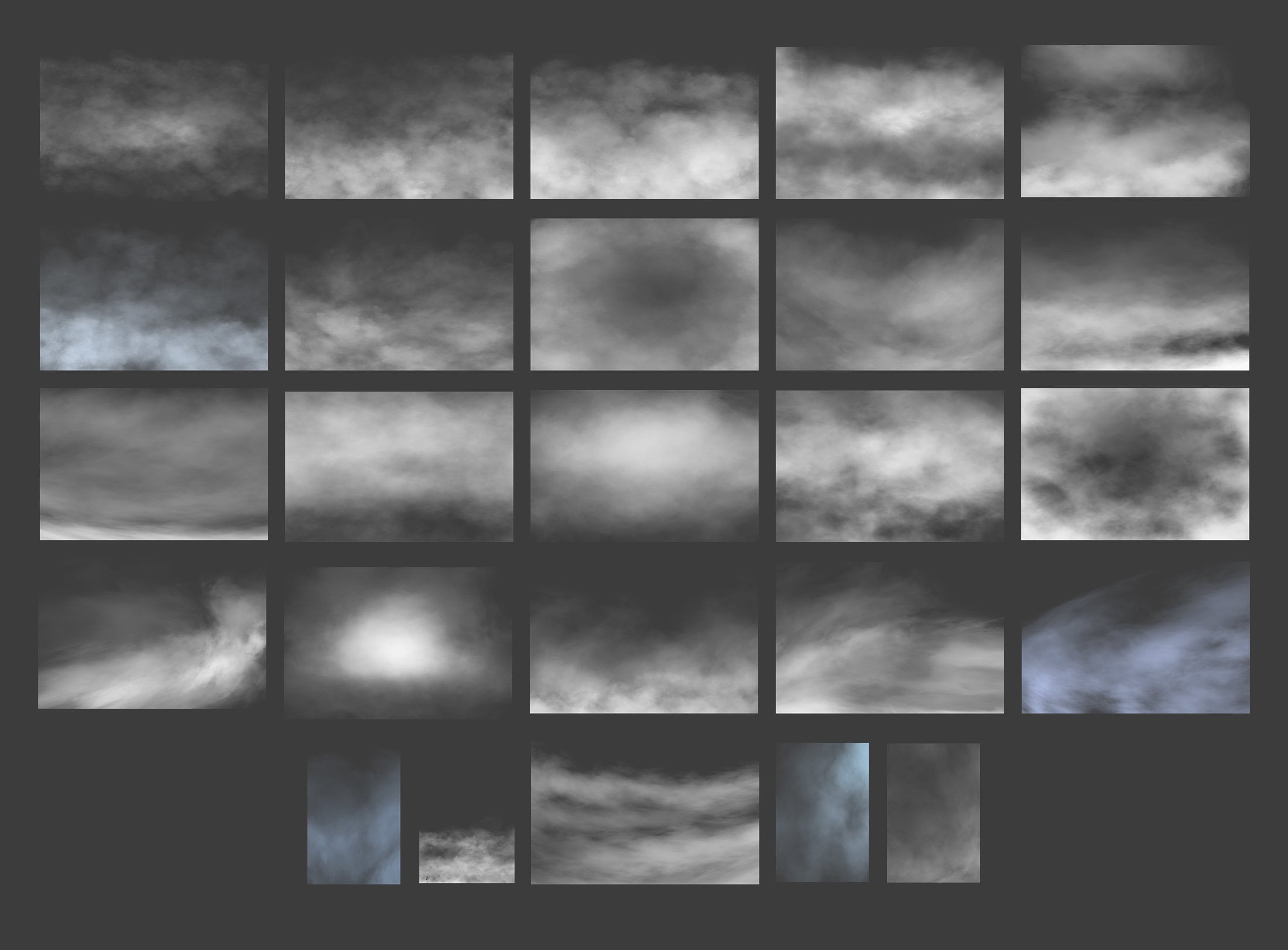 48 Vintage Misty Fog Overlay's for Backdrop, for Portraits, Realistic ...