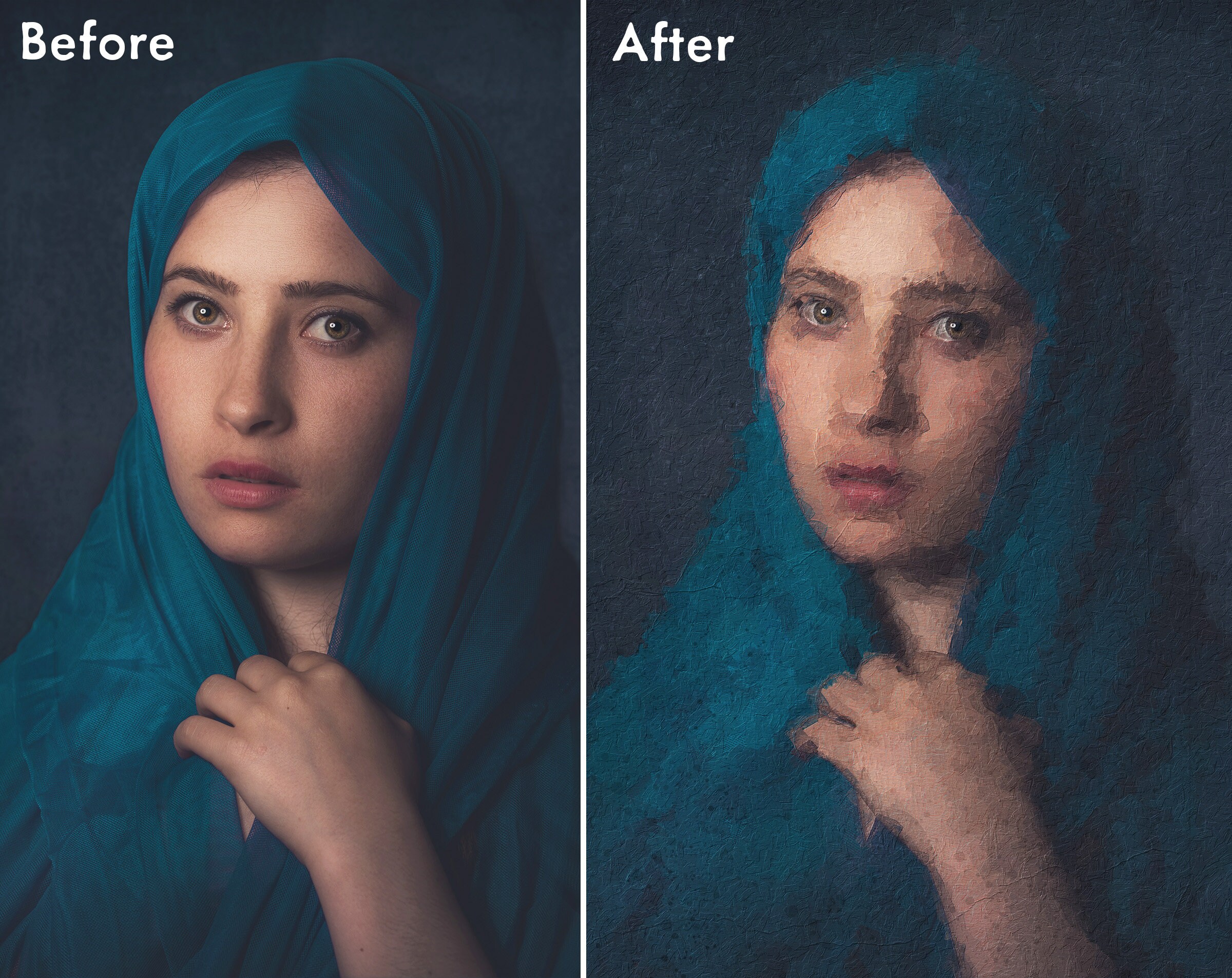 We Change Your Photos to Realistic Oil Painting. Send Your Photos and ...