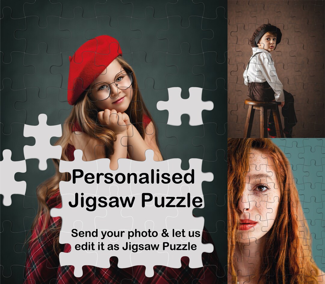 Personalised Jigsaw Puzzle to Your Photo's. Jigsaw Puzzle Editing. Send ...
