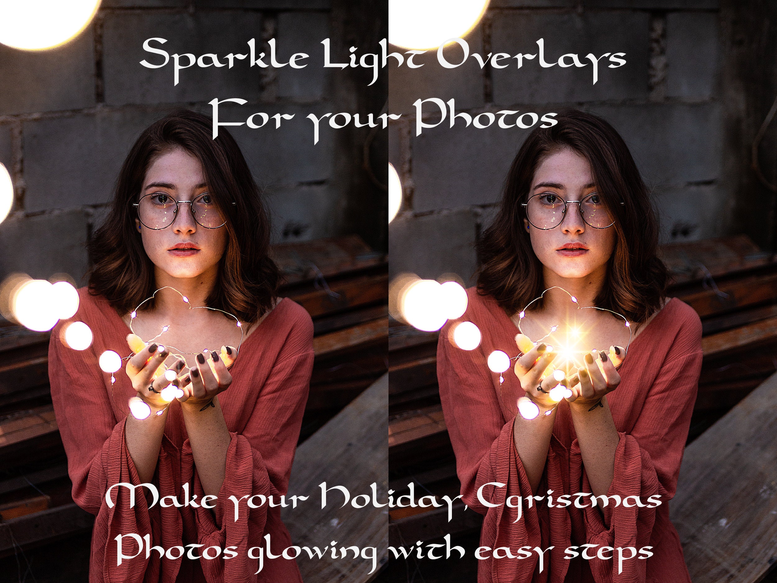 Glowing Light Photoshop Overlays Sunburst. Overlays.different Shapes ...