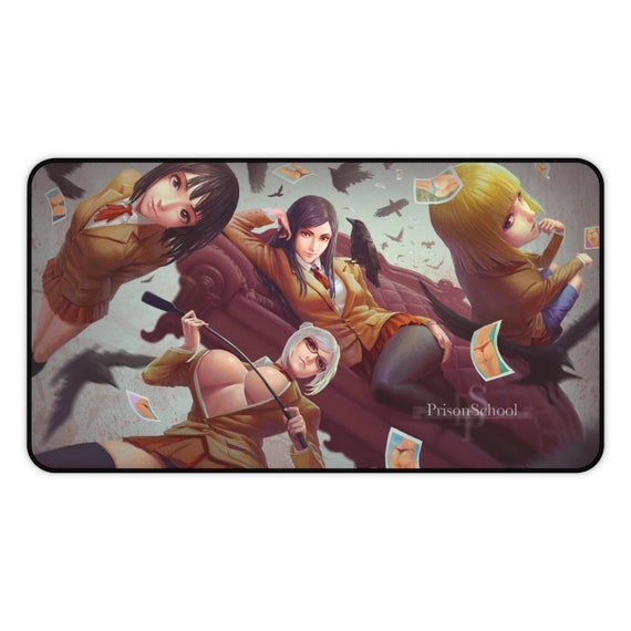 Prison School Sexy Waifus Manga Desk Mat Anime Mousepad | Etsy