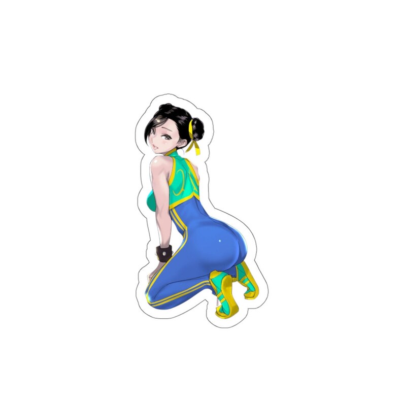 Big Butt Chun Li Street Fighter Waterproof Sticker Ecchi Etsy Australia