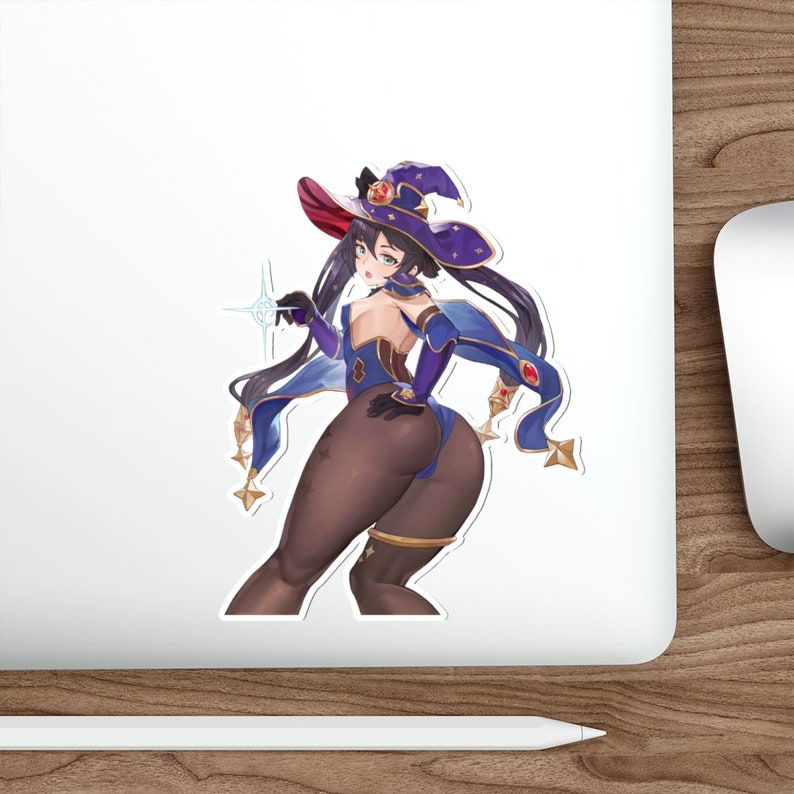 Sexy Butt Mona Genshin Impact Waterproof Sticker Ecchi Vinyl - Etsy