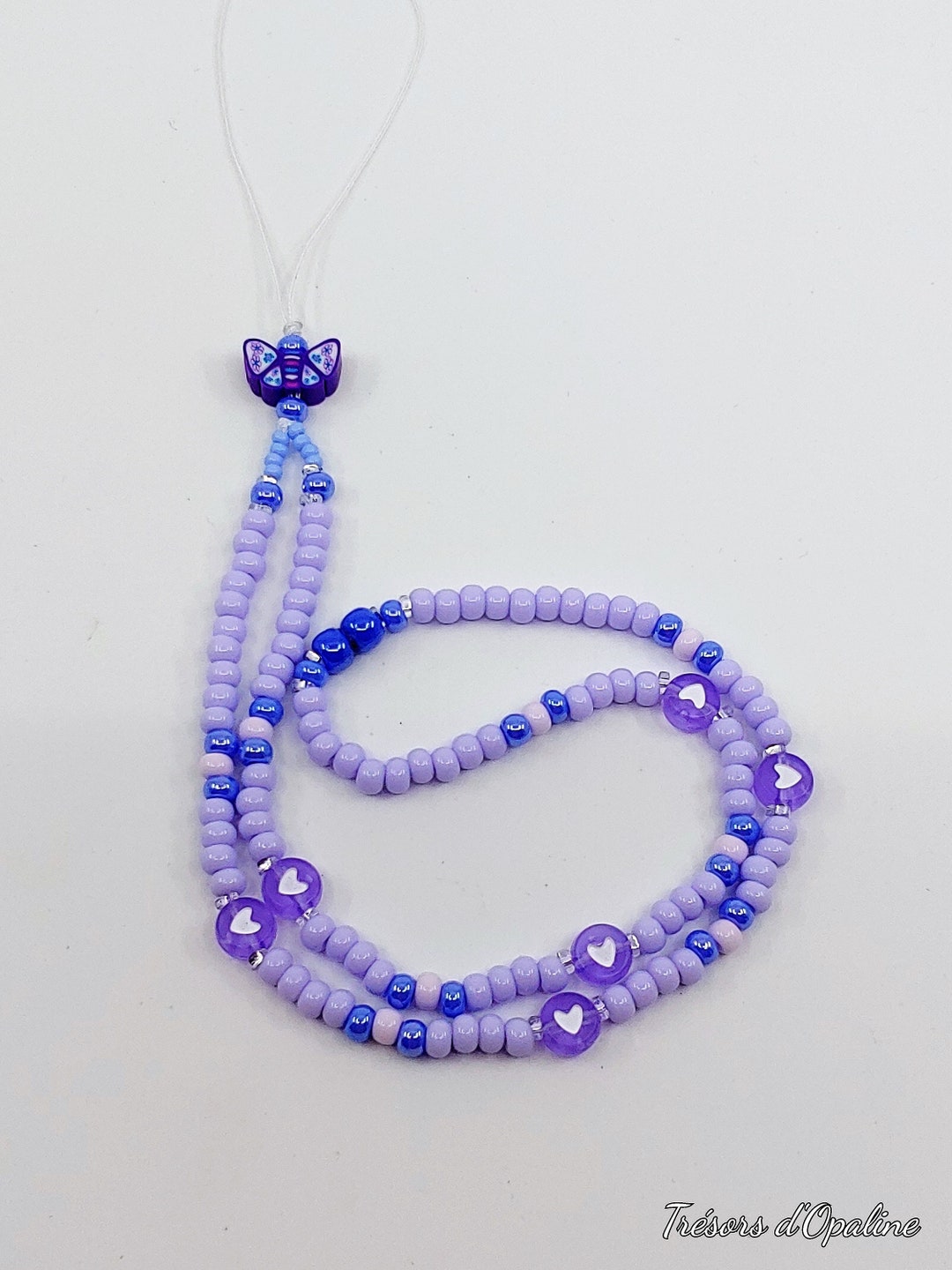 Light Purple Kawaii Phone Strap - Etsy