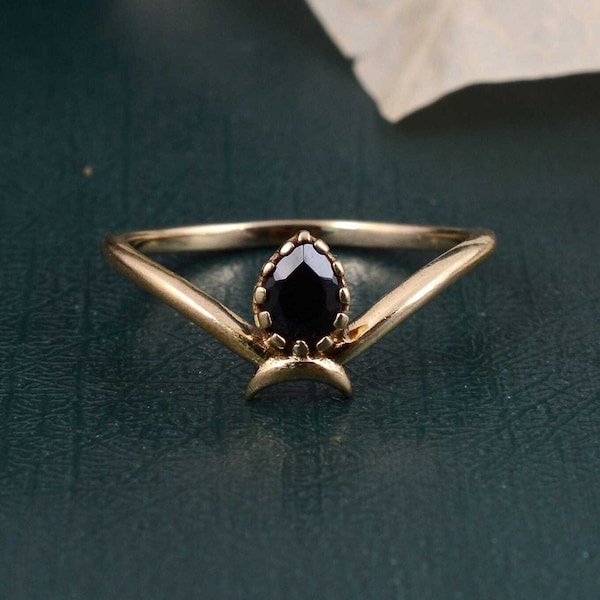 Obsidian Mens Ring - Etsy