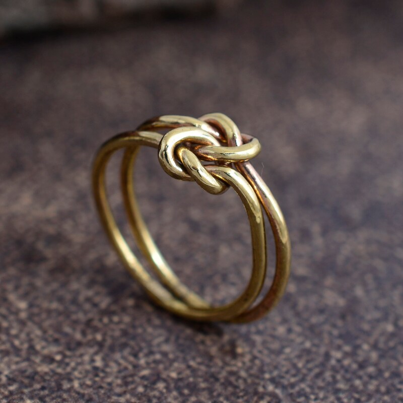 Double Knot Ring - Etsy
