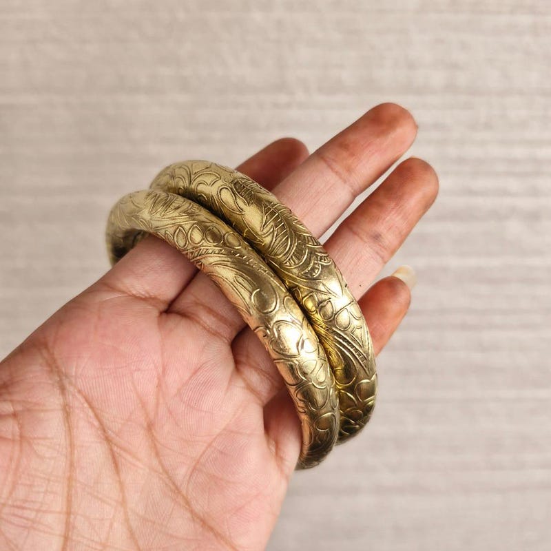 Brass Moroccan Bracelet - Etsy