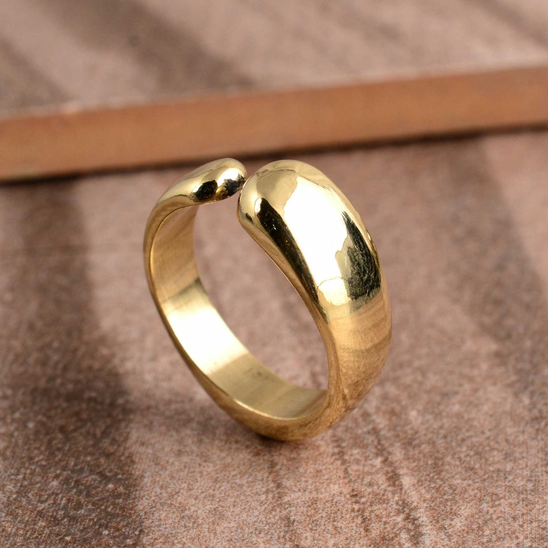 Gold Filled Toe Ring, Wide Toe Ring, Super Wide Toe Ring, Extra Wide ...