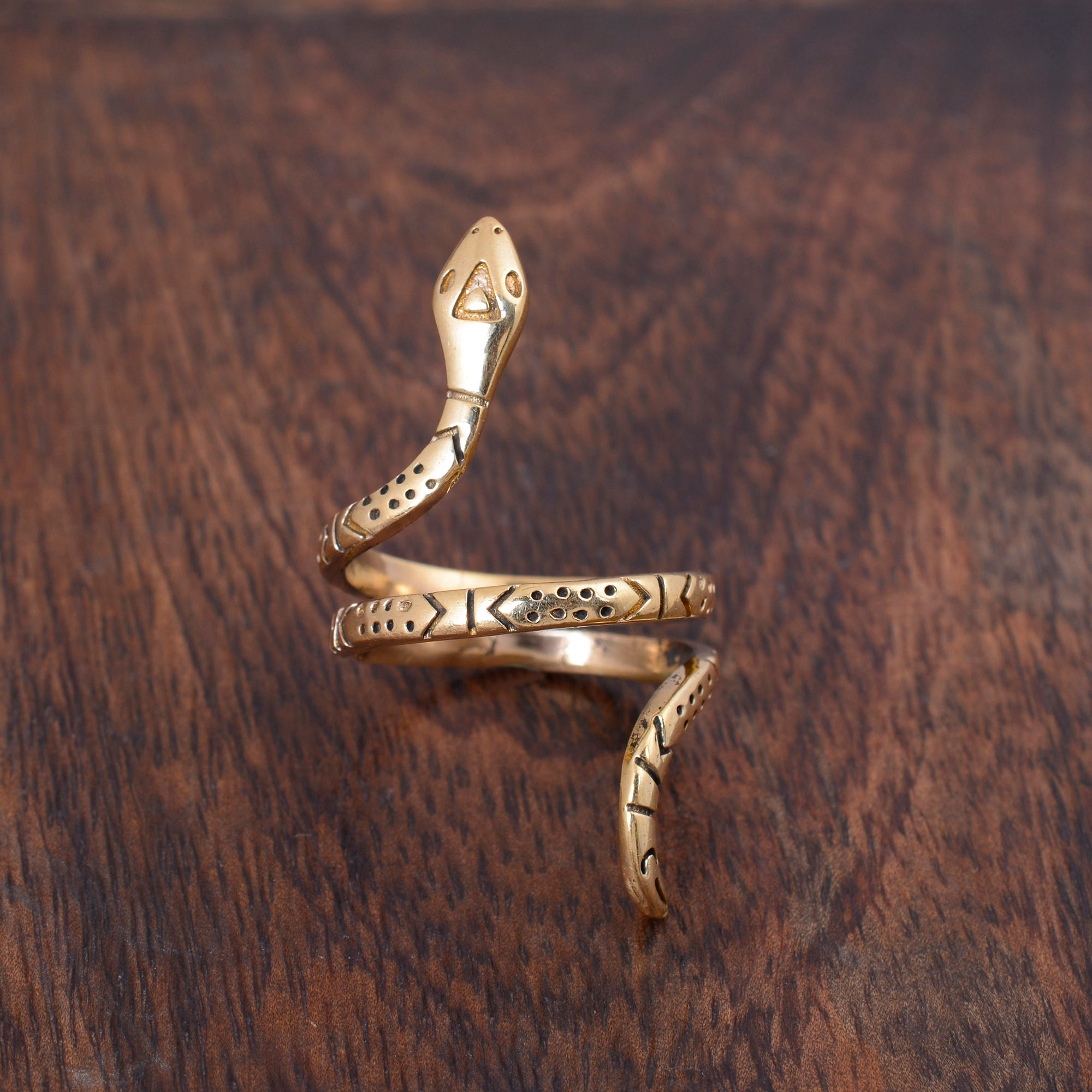 Gold Snake Ring, Dainty Snake Rings for Women, Animal Ring, Gifts for ...