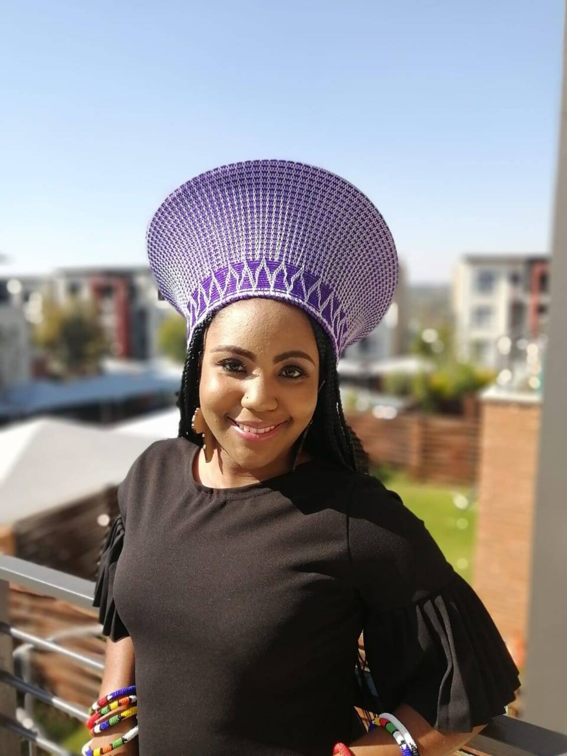 Large Zulu Hat African Hat Isicholo African Bucket Hat | Etsy