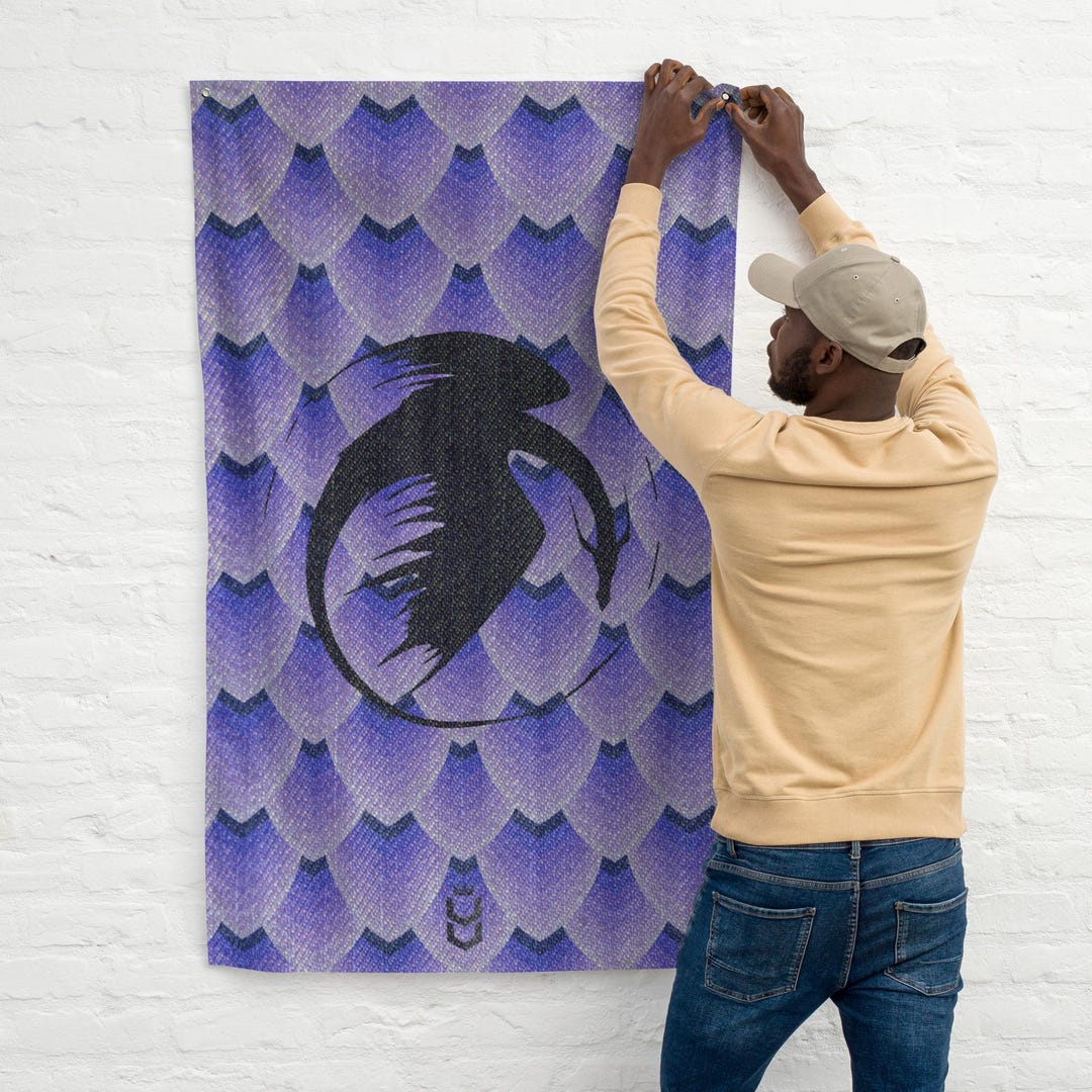 Dragon Scale Flag - Etsy