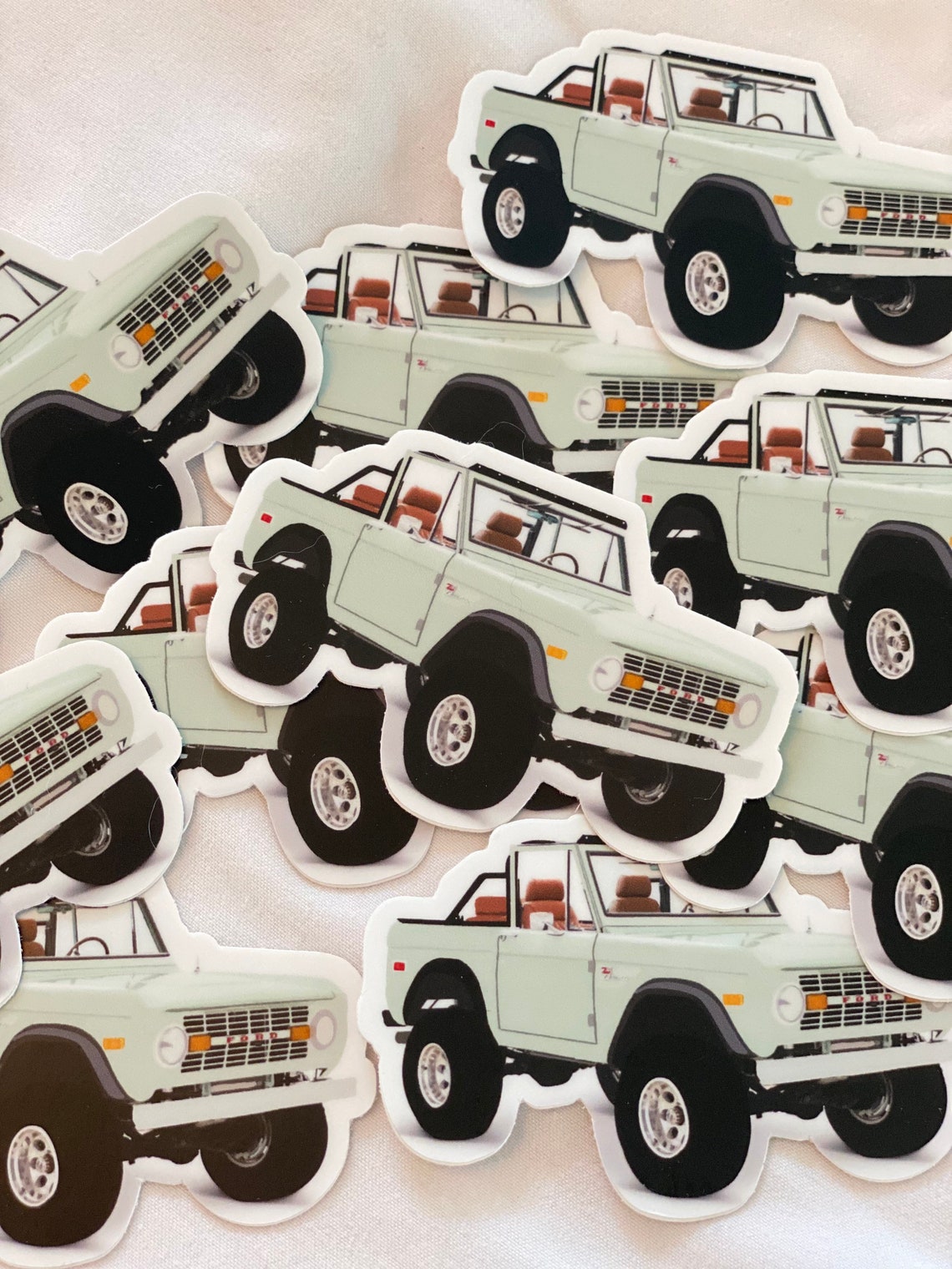 Bronco Sticker 1970s Retro Ford Bronco Sticker 1986 Bronco | Etsy