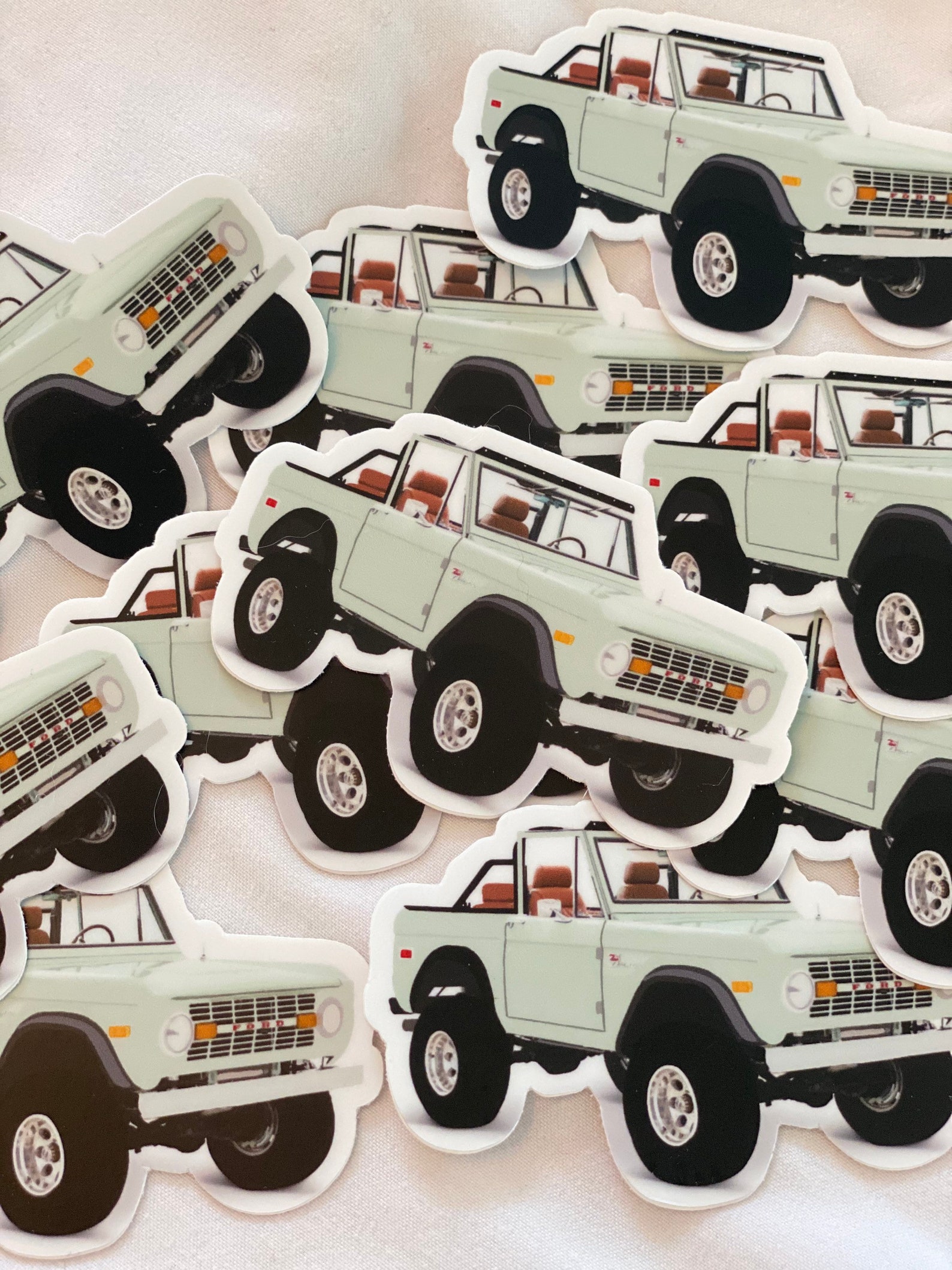 Bronco Sticker 1970s Retro Ford Bronco Sticker 1986 Bronco - Etsy