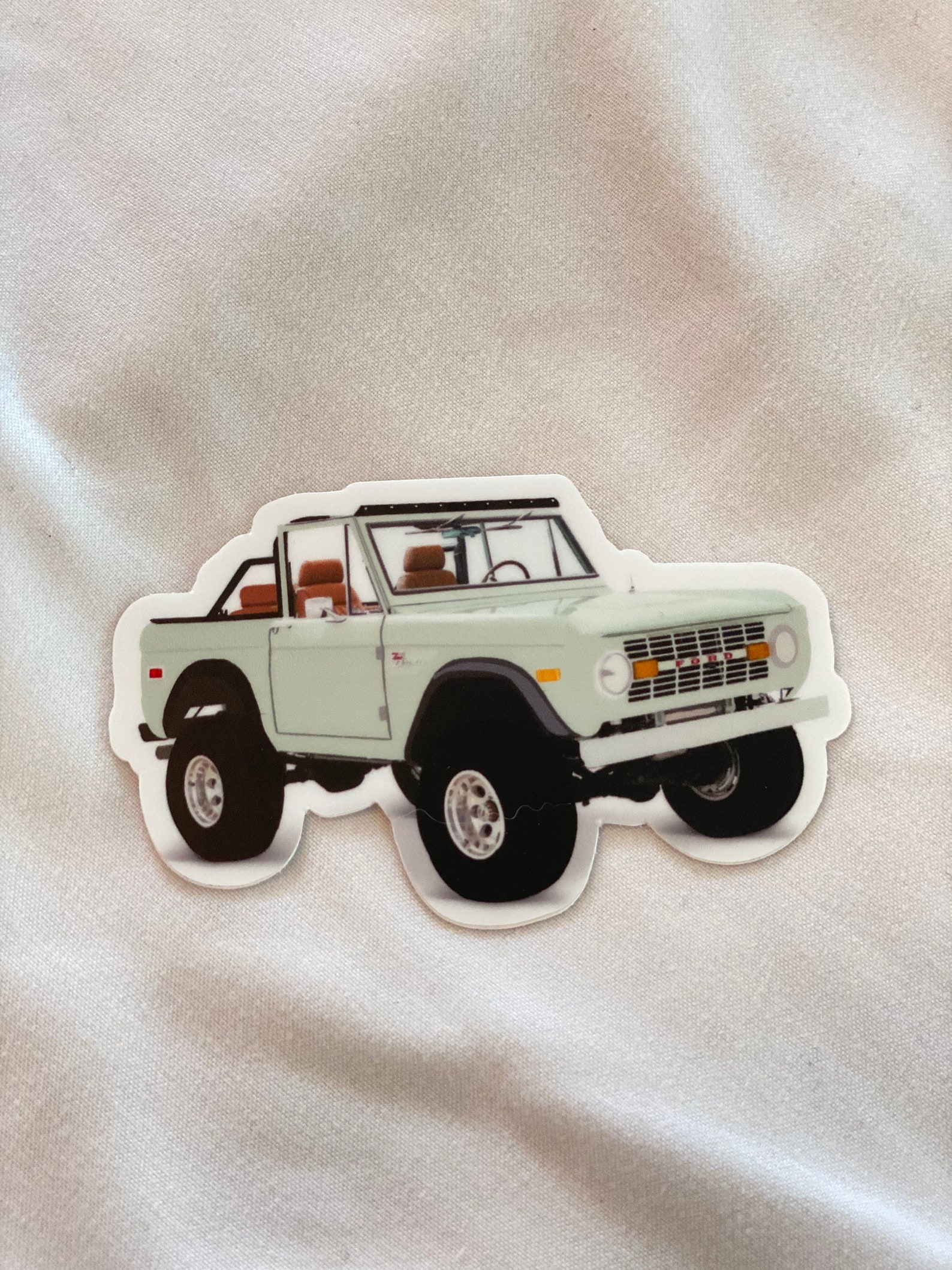 Bronco Sticker 1970s Retro Ford Bronco Sticker 1986 Bronco - Etsy