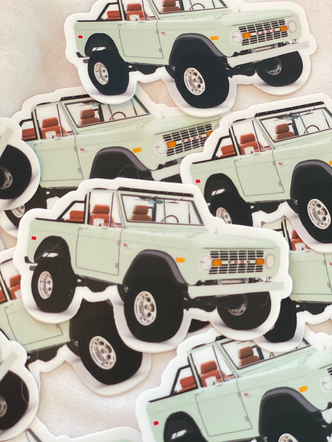 Bronco Sticker 1970s Retro Ford Bronco Sticker 1986 Bronco | Etsy