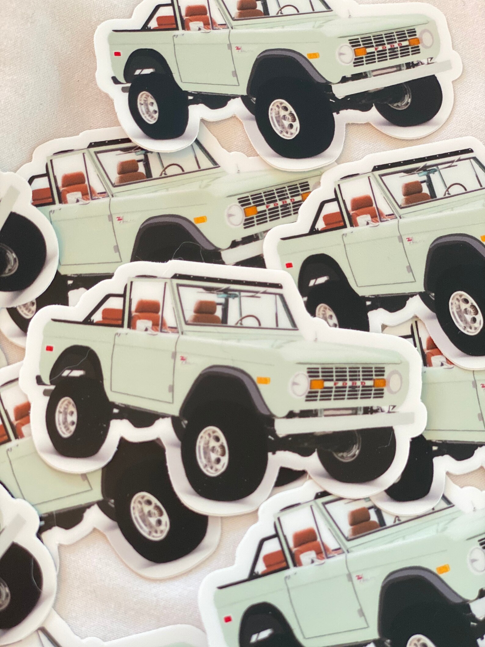 Bronco Sticker 1970s Retro Ford Bronco Sticker 1986 Bronco - Etsy