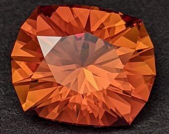 Orange Lab Created Padparadscha - Etsy