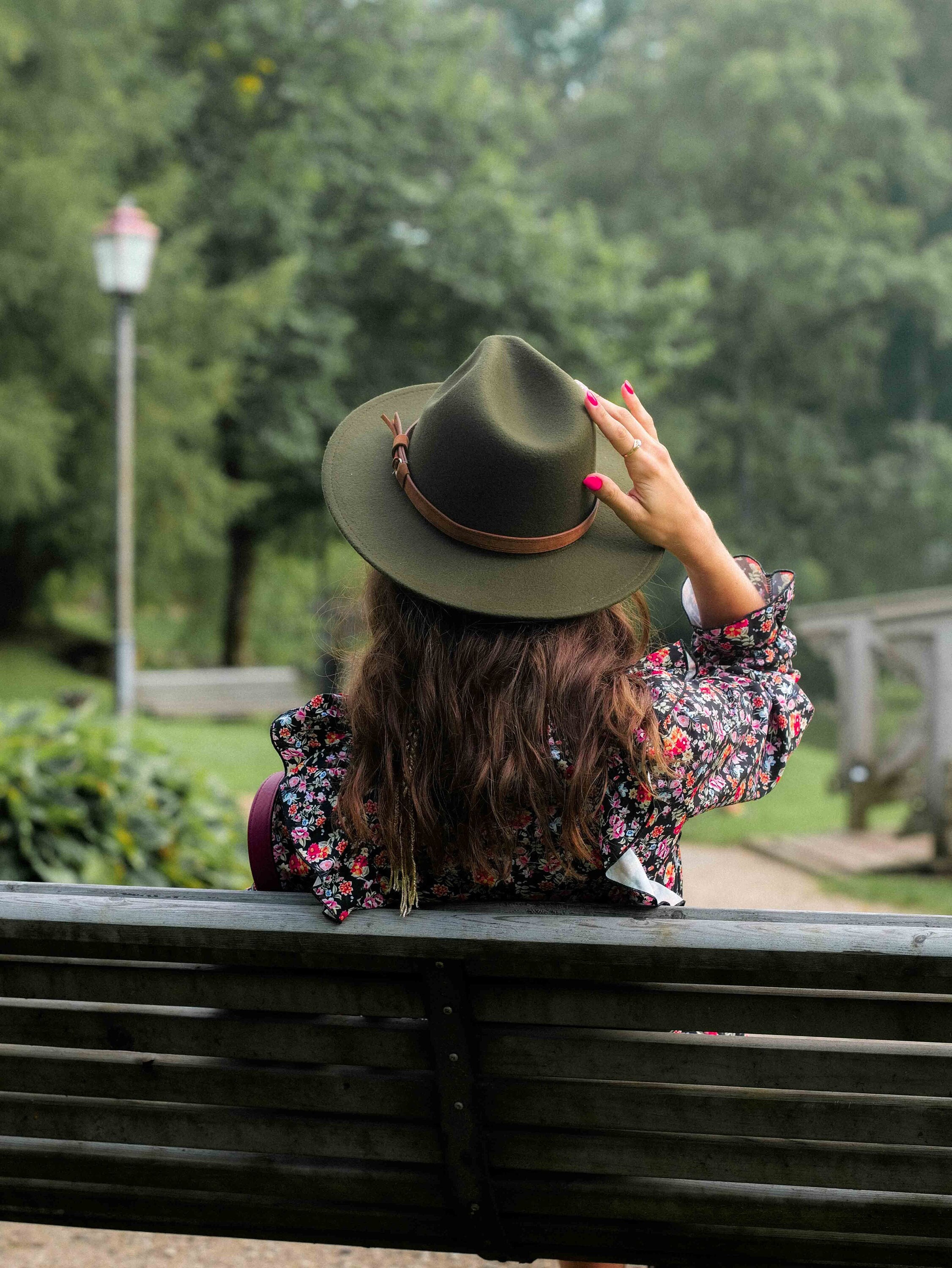 High Quality Hat, Khaki Color Unisex Fedora Hat, Wide Brim Hat - Etsy